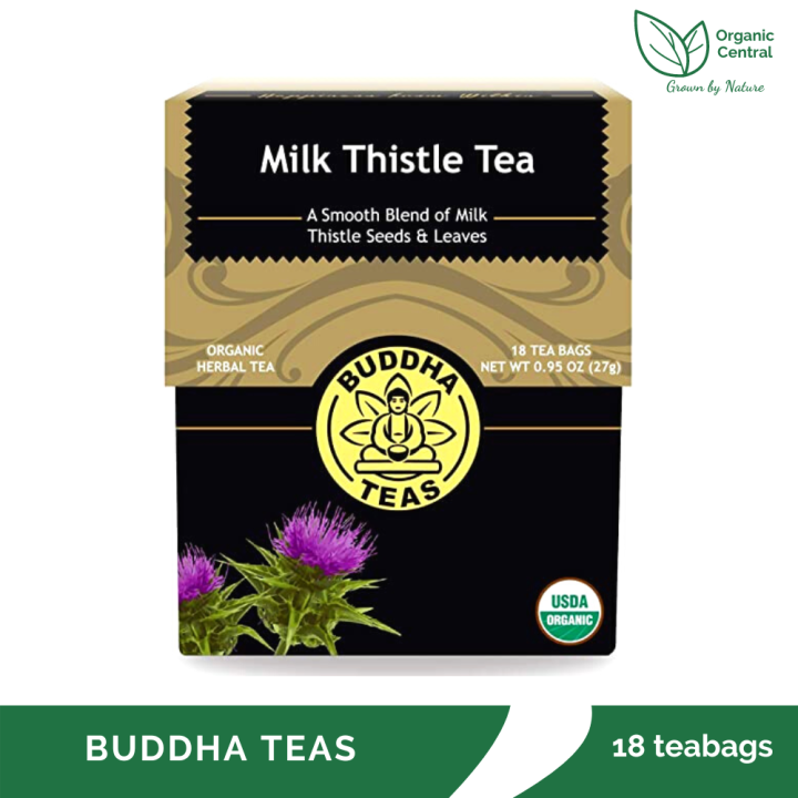 Buddha Tea Organic Milk Thistle Tea 18 Tea Bags | Lazada PH