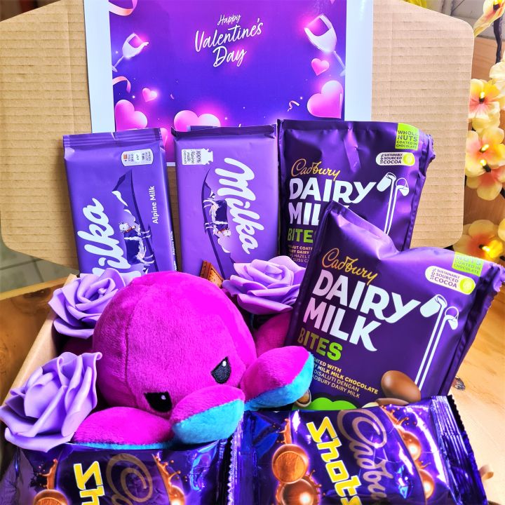 Purple Things Cute Giftset Lovers Set Bundle for Boyfriend Girlfriend ...