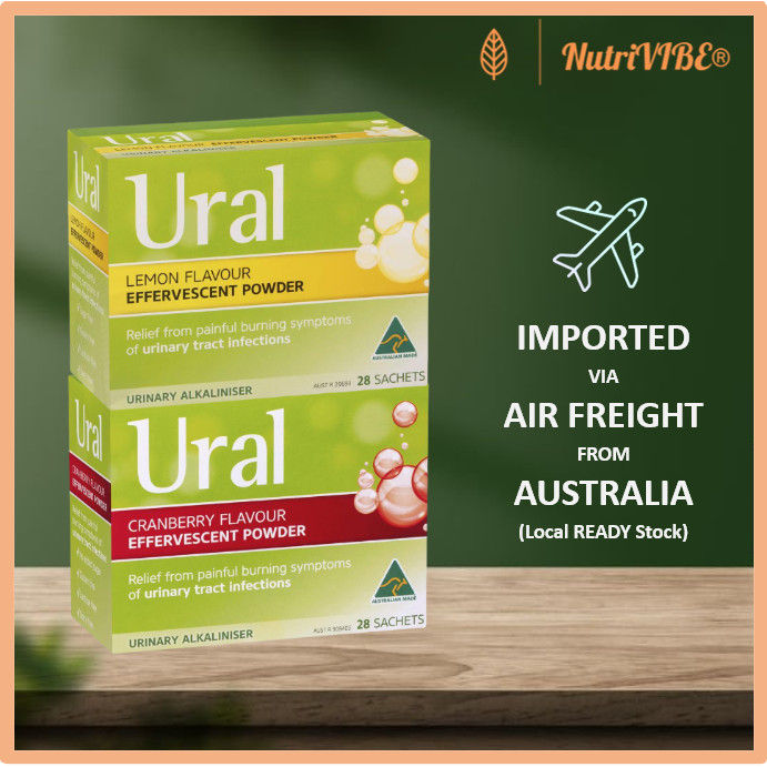 [Ready SG Stock] AUS Original Version Ural Effervescent Powder Lemon ...