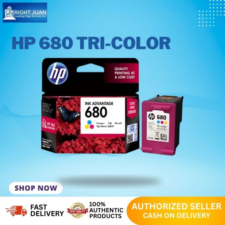 HP 680 Tri-Color Ink Cartridge – Original | Lazada PH