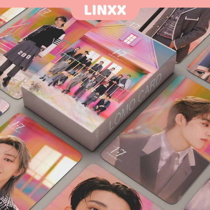 LINXX 55 Pcs Seventeen IS RIGHT HERE Album Lomo Card Kpop Photocards ...