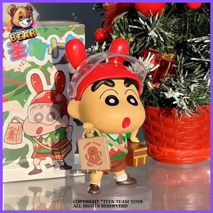 Crayon Shin Chan Christmas Takeout Shin Chan Anime Figurines, Internet ...