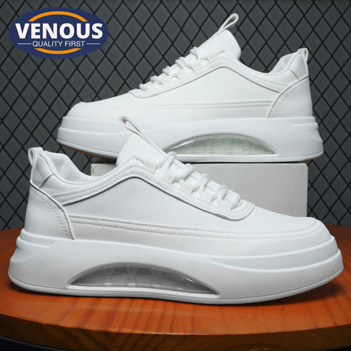 【Venous】2024 New Korean White Shoes for Men on Sale Original Aesthetic ...