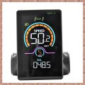 M5C-2 E-Bike Bluetooth LCD Display Electric Scooter Speedometer LCD Panel UART for Mountain ...