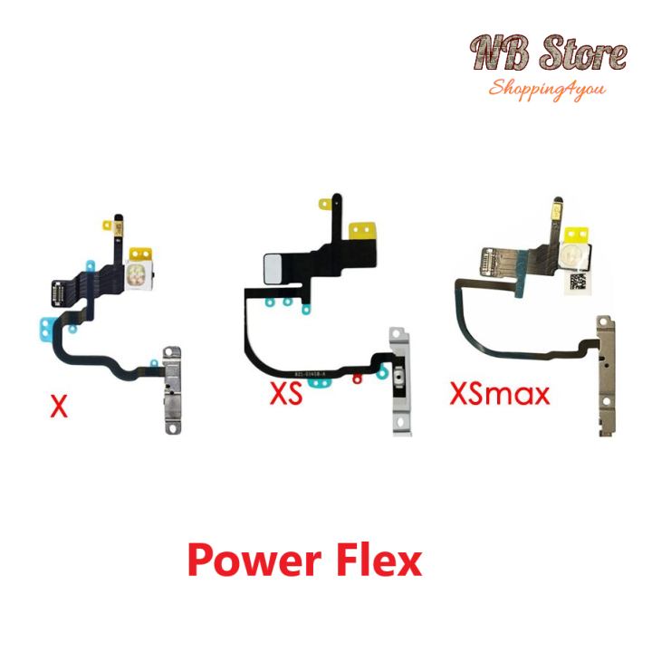 แพรสวิตซ์ เปิดปิดเครื่อง แฟลช Power Flex iPhone X / XS / XS Max ...
