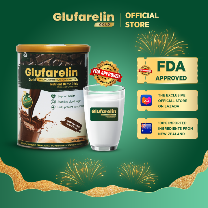 Glufarelin Gold - Chocolate Milk For Diabetic Support healthy product ...