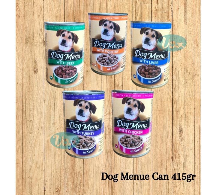 Dog Menue Can Food 415gr - Makanan Anjing Wet Food Kaleng Basah ...