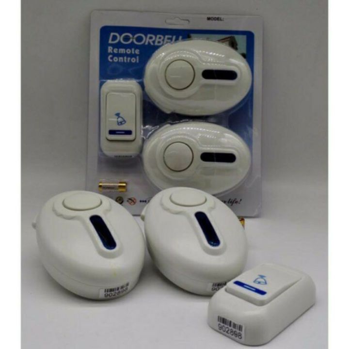 Double Remote Wireless Doorbell 2 Speaker 1 Remote | Lazada PH