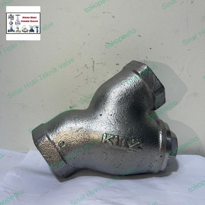 Y STRAINER VALVE KITZ 1 1/2" INCH SS STAINLESS STEEL | Lazada Indonesia