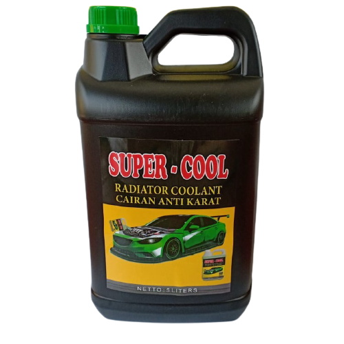 Air Radiator Coolant Warna Hijau Super Cool 5 Liter Galon - HIJAU ...