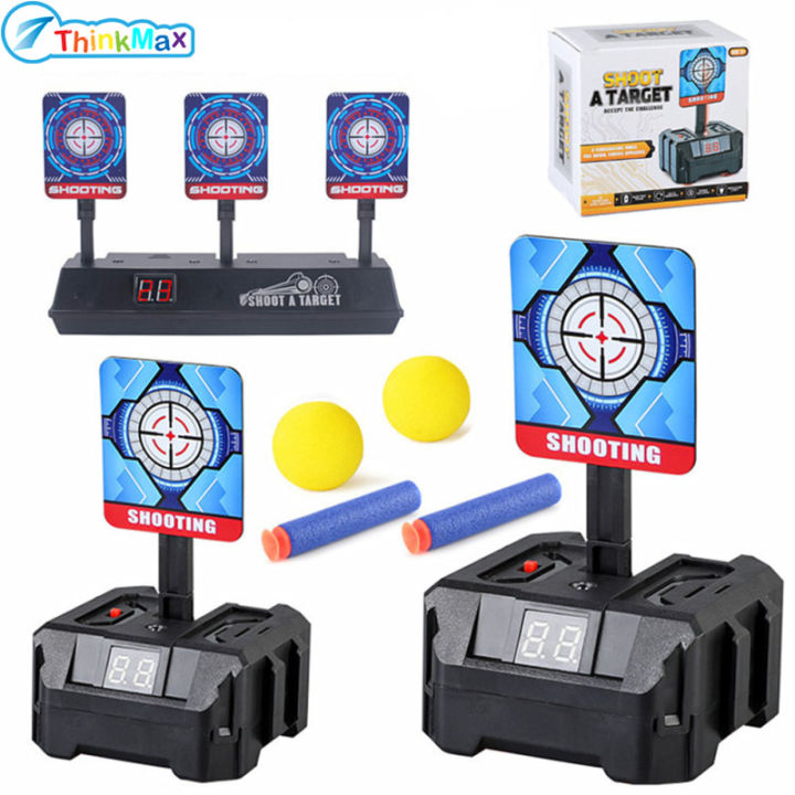 Electronic Shooting Target With Light Sound Effect Automatic Reset ...