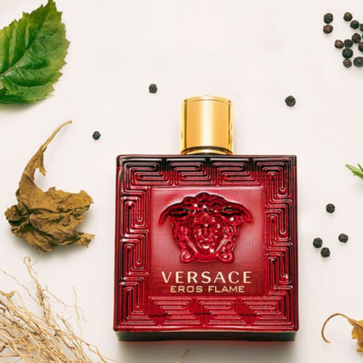 100% Original VERSACE Eros Flame Eau De Parfum 100ml | Lazada
