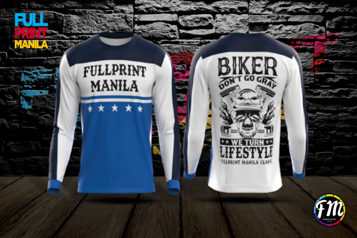FULL PRINT MANILA RIDING JERSEY FULL SUBLIMATION 12 | Lazada