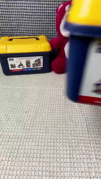 108pcs Magnetic Ball and Stick Kids Building Toy Blocks with Storage ...