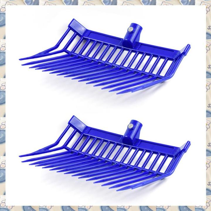 (PIOT) Manure Fork Replacement Head, Pitchfork Head, Horse Manure Rake ...