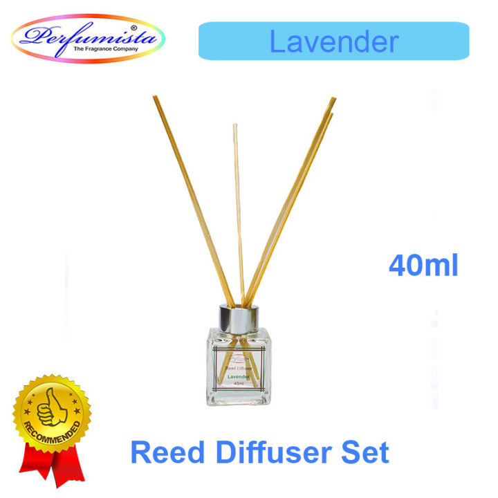 Perfumista Reed Diffuser Set Lavender 40ml | Lazada