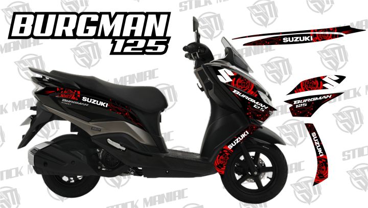 Suzuki Burgman decals | Lazada PH