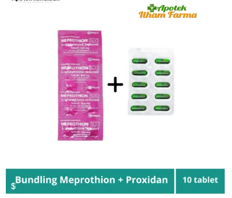 BUNDLING MEPROTHION 500 STRIP + PROXIDAN 400 STRIP / PAKET GLOWING ...