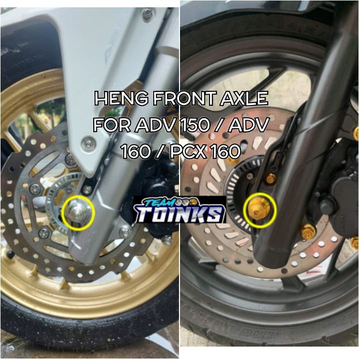 HENG FRONT AXLE / EHE FOR ADV 150 / ADV 160 / PCX 160 | Lazada PH
