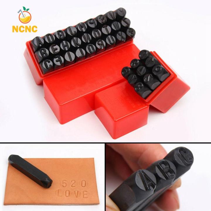 NCNC Steel Carbon Steel Mold Leather Steel Word Metal Punch Set Steel ...
