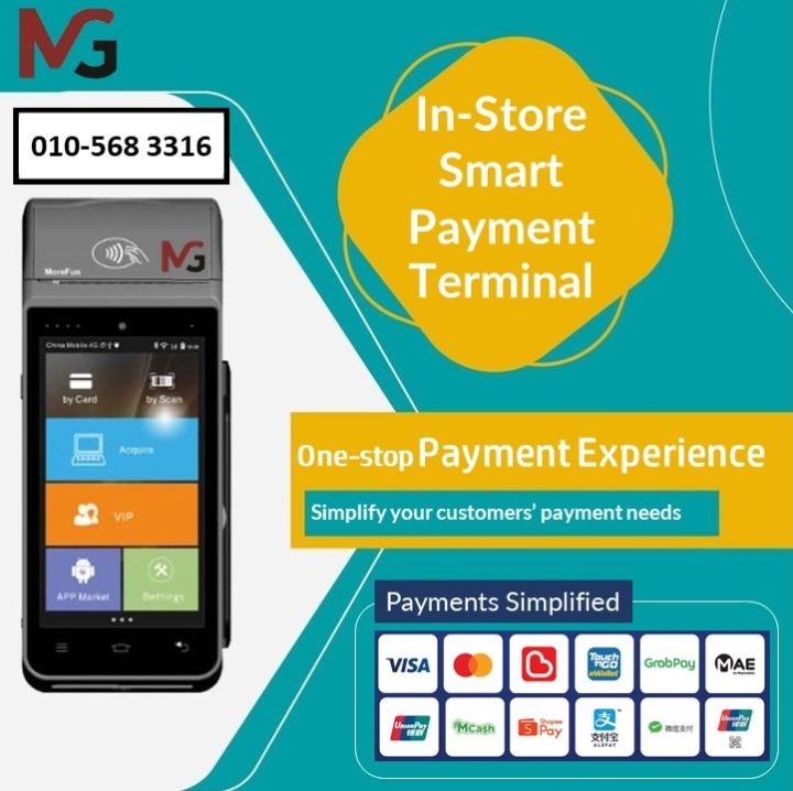 All-In-One Wireless Credit Card Machine smart wireless terminal, credit ...