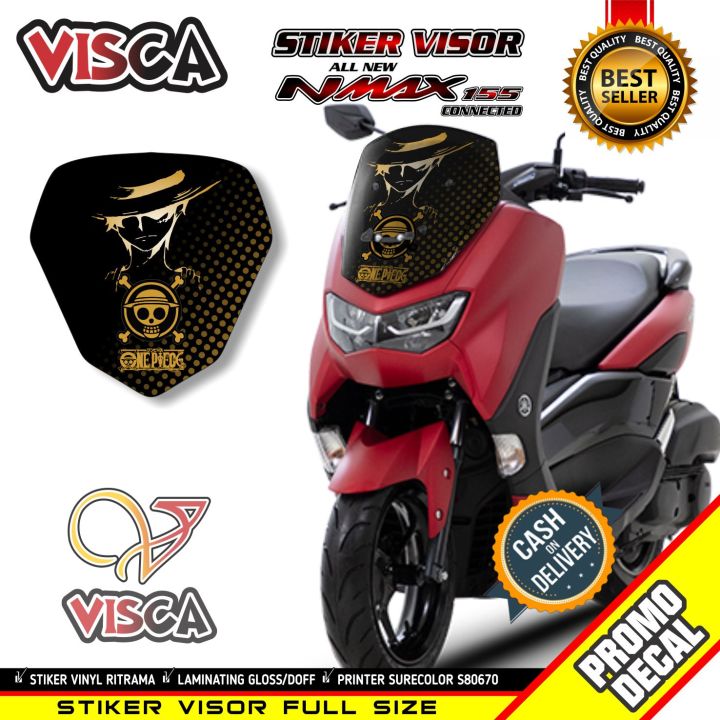 Stiker Visor Nmax Variasi 2022 Stiker Motor Nmax Stiker Visor Nmax One ...