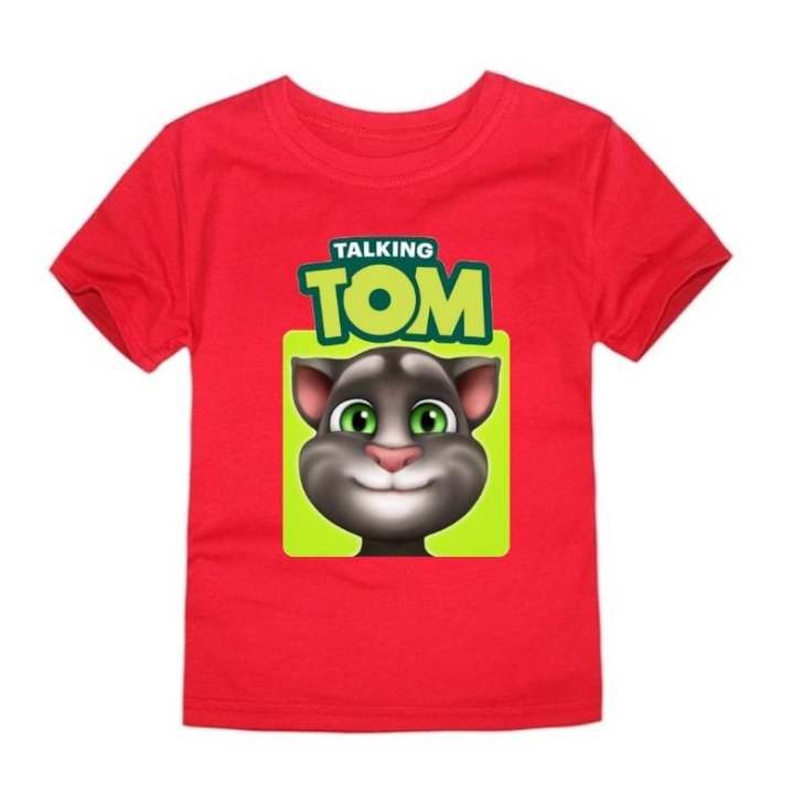 TALKING TOM CARTOON T-SHIRT FOR KIDS | Lazada PH