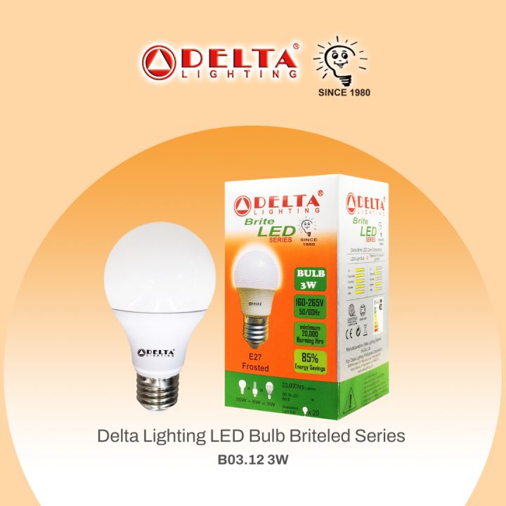 Delta Lighting LED Bulb BriteLED Series 3w, 5w, 7w, 9w, 11w, 13w, 18w ...