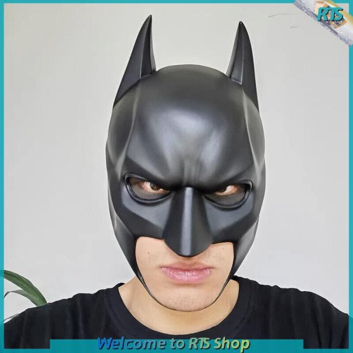 Fashion Latex Batman Full Mask Role Playing Head wear Halloween Costume ...