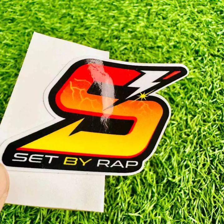 Sticker Stiker SET BY RAP Vinyil Glossy Sudah Terpotong dengan Presisi ...