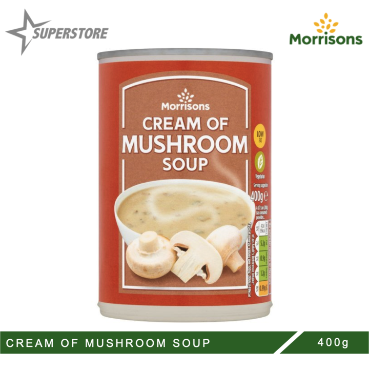 Morrisons Cream of Mushroom Soup 400g | Lazada PH