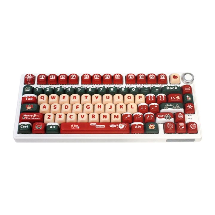 Customizable Keycaps Christmas Theme Keycaps for 98 100 104 Mechanical ...