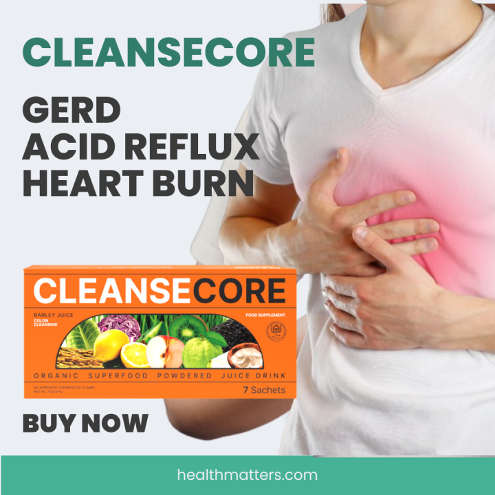 Cleansecore Colon Cleanser with Barley Juice 11g, 7 sachet - The ...