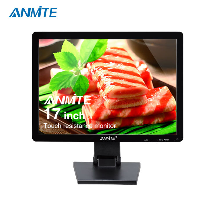 Anmite 17" Inch Touch Screen Monitor Hdmi/Vga Monitor Led Display 4:3 ...