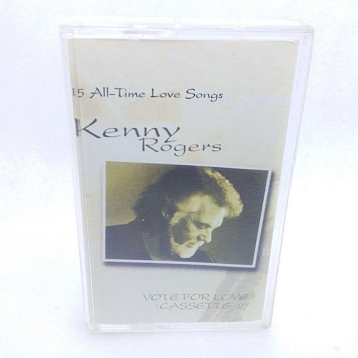 Kaset tape pita Kenny rogers - vote for love | Lazada Indonesia
