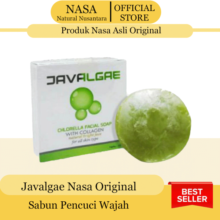 Javalgae Facial Soap With Collagen Asli Nasa | Lazada Indonesia