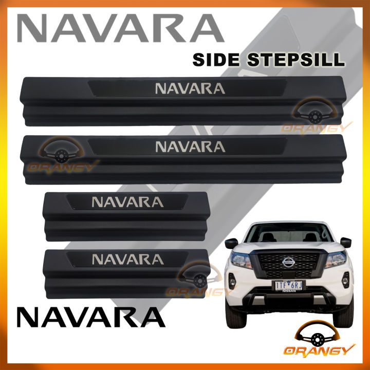Nissan Navara 2021 to 2023 OEM Side Stepsill in and out 2022 Step sill ...