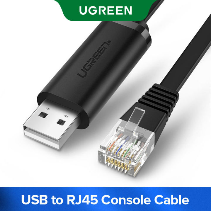 UGREEN USB to RJ45 Console Cable RS232 Serial Adapter for Cisco Router ...