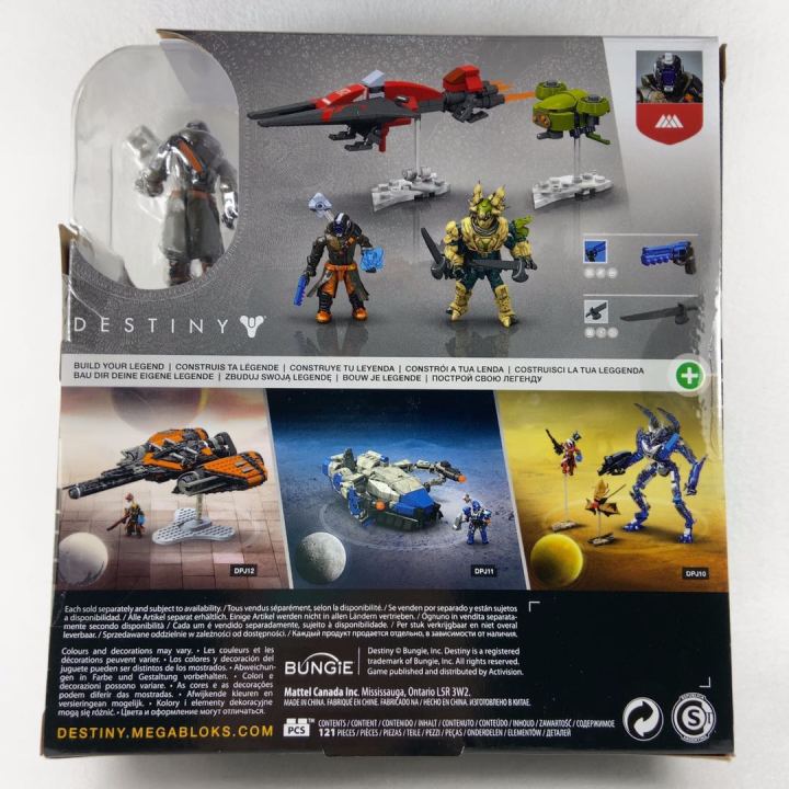 Mega Bloks Construx American treasure doll soldier fate Sparrow sparrow ...