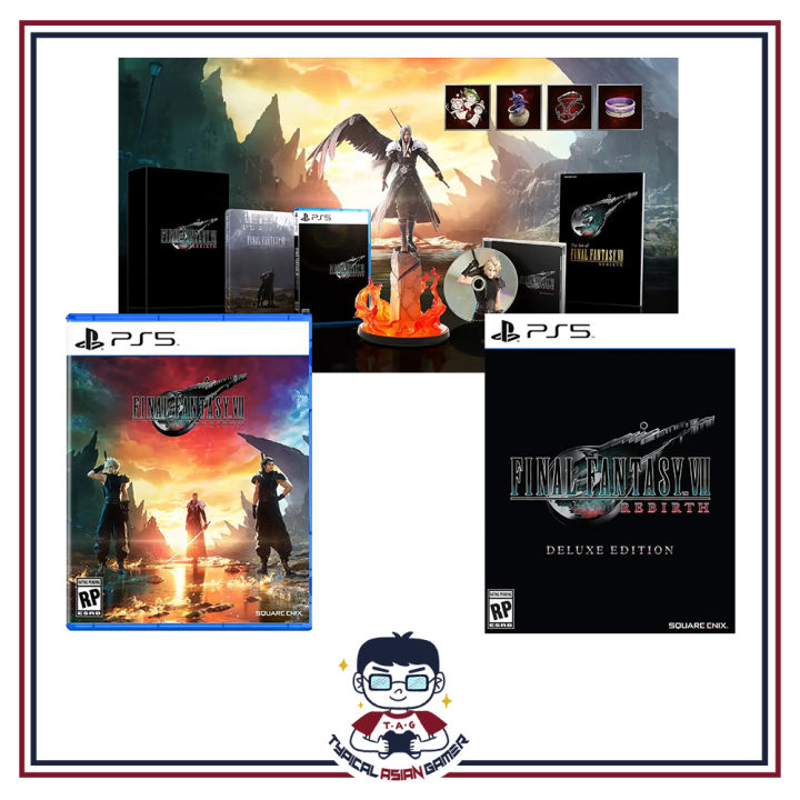 Final Fantasy VII Rebirth Standard/Deluxe/Collector's Edition ...