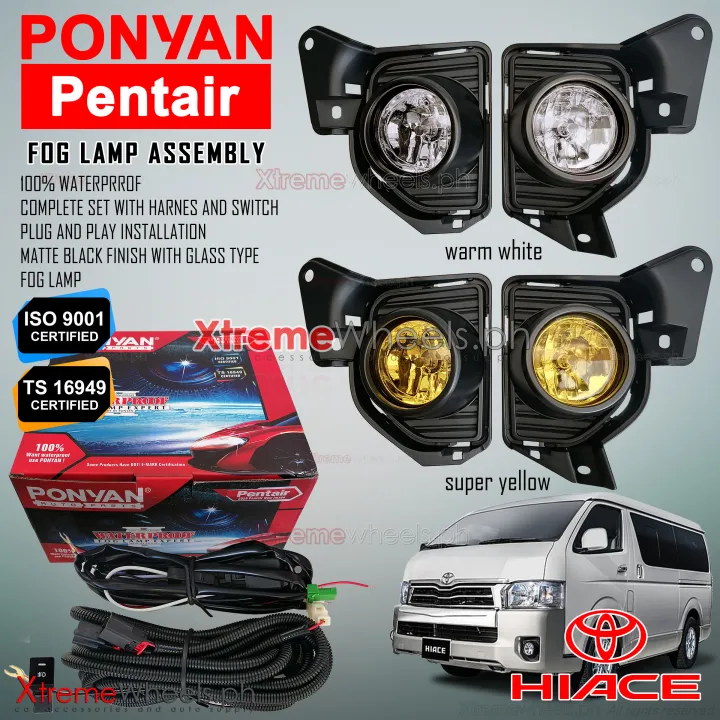 Toyota Hi ace Commuter 2014 to 2026 Foglamp / Foglights / Fog Lights ...