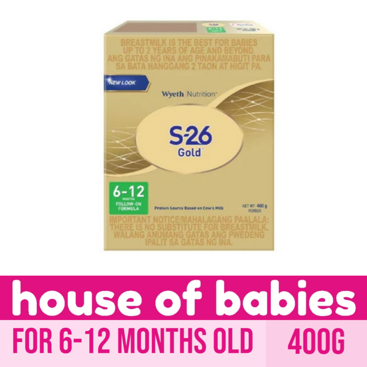 S-26 GOLD TWO 400g 6-12 Months Old Milk Supplement | Lazada PH