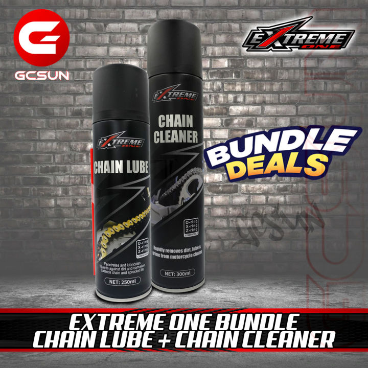 EXTREME ONE CHAIN CLEANER,CHAIN LUBE BUNDLE-GCSUN | Lazada PH
