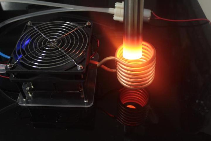 ZVS low-voltage induction heater kit heating ring small high-frequency quenching melting furnace ...