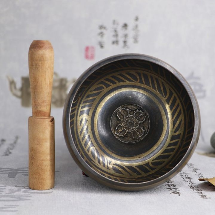 Tibetan Buddhist Singing Bowl Buddha Sound Bowl Musical Instrument for ...