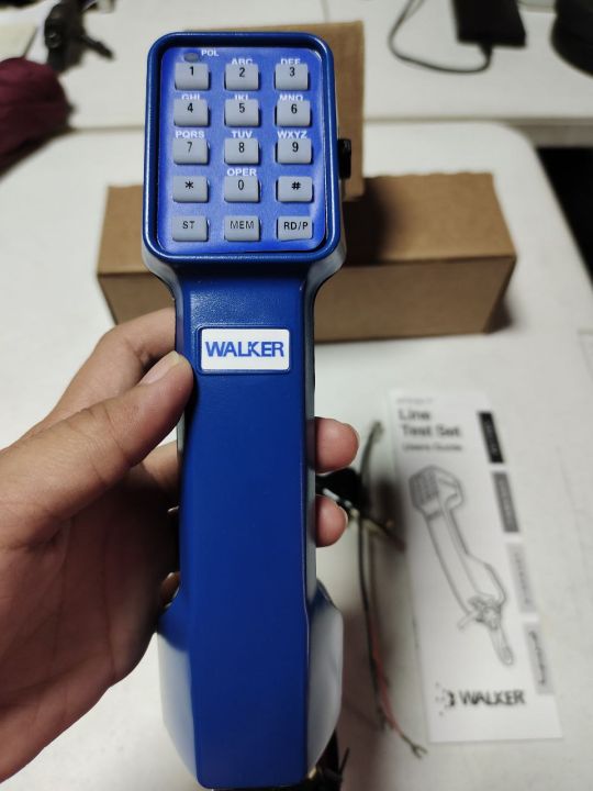 WALKER Linemans Handset WTS-501 | Lazada PH