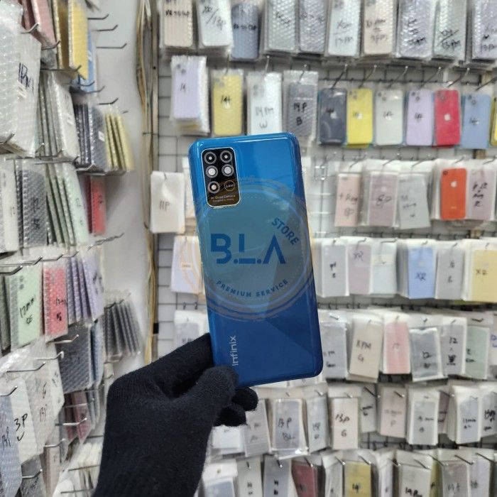 BACK CASING - HOUSING - KESING + BEZEL INFINIX NOTE 8 X692 GARANSI 100% ...