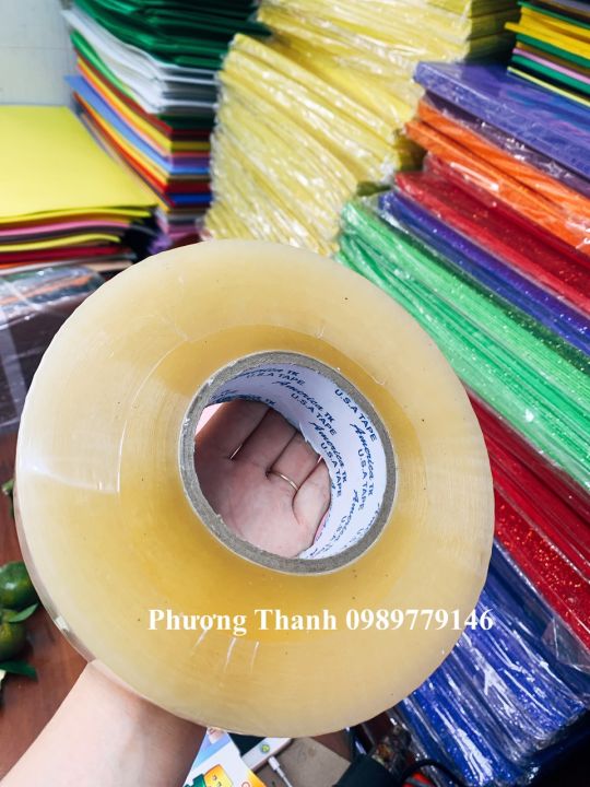 BĂNG KEO TRONG, cuộn 1kg | Lazada.vn