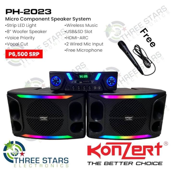 Konzert PH 2023 Micro Component Speaker System | Lazada PH