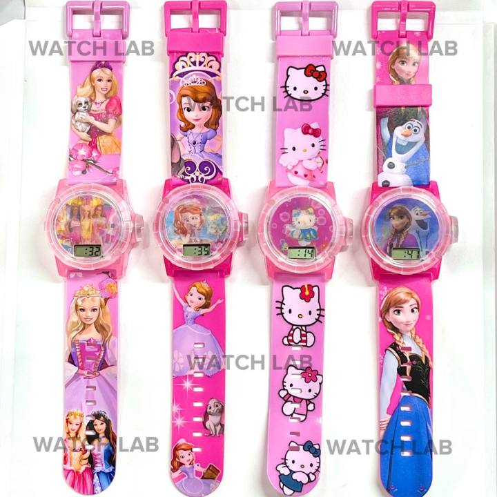 Kids Digital Watch for Girls with LED Light, Projection Light, and ...